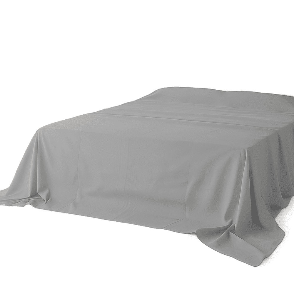 Amay 500 Thread Count Cotton Flat Sheet, Cooling & Durable Bedding Top ...