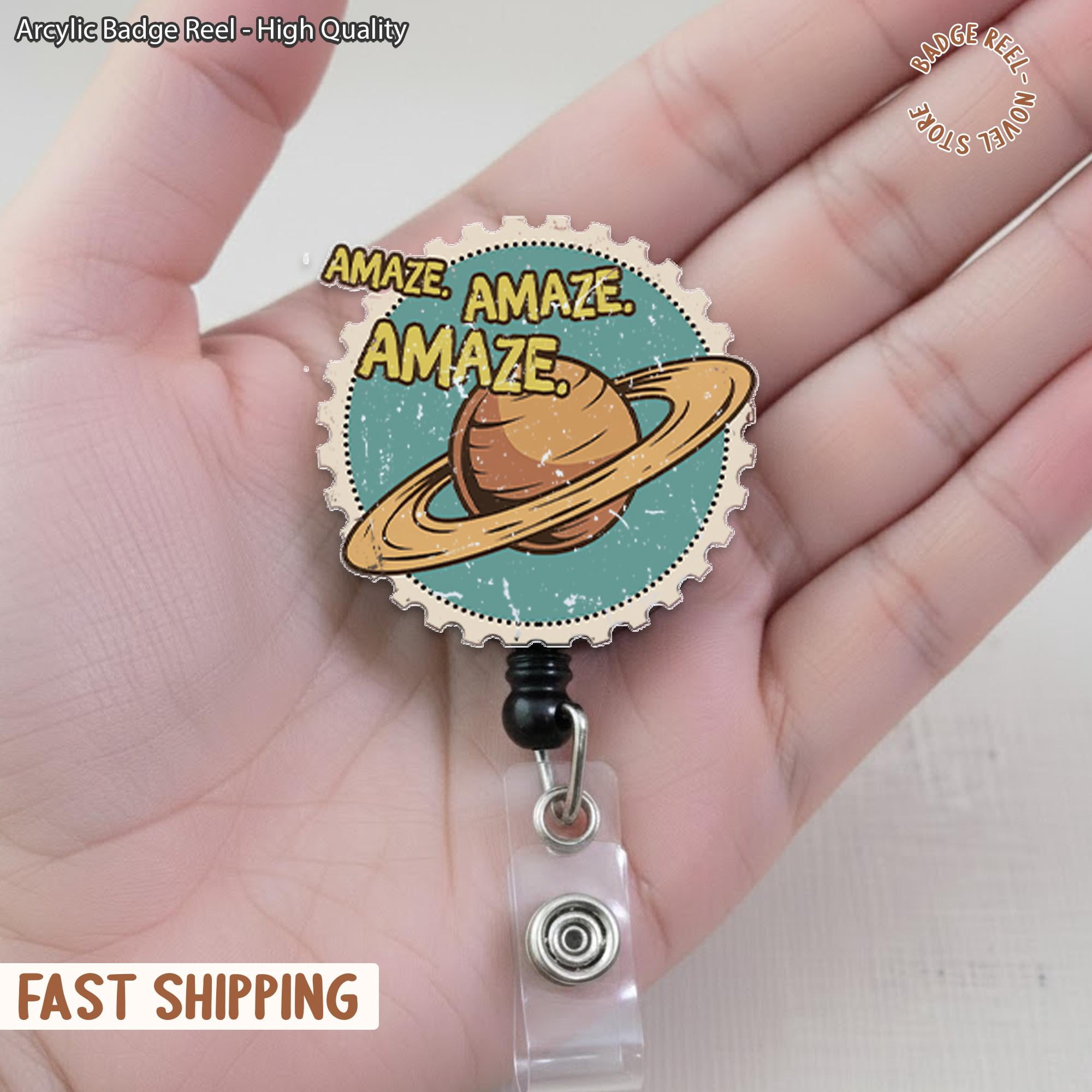 Amaze Amaze Amaze Badge Reel, Rocky Inspired Sci Fi ID Holder, Project ...