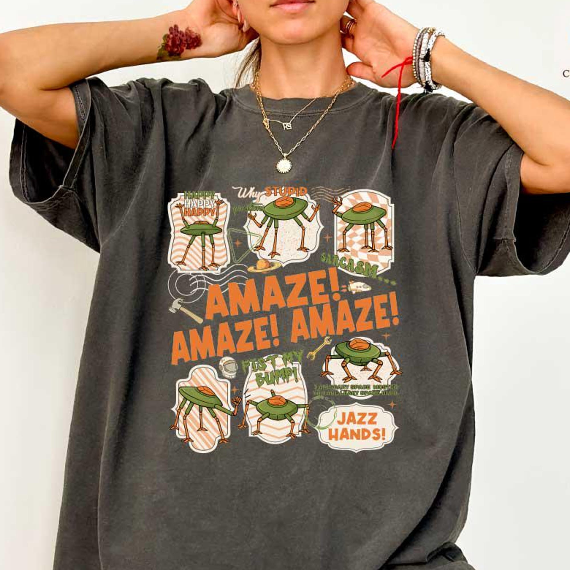 Amaze Amaze Amaze TShirt Project Hail Mary Rocky Inspired Sci Fi Shirt ...
