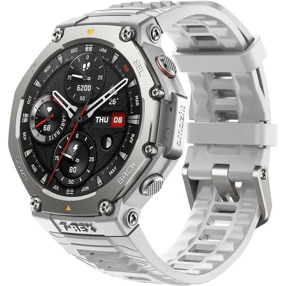 Amazfit T-Rex 3 Rugged Military Smart Watch 48mm, GPS (with Privacy ...