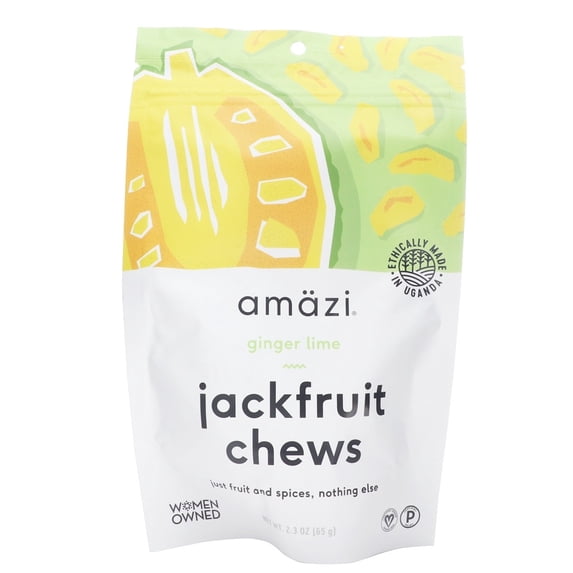 (Price/Case)Amazi Foods - Jackfruit Chws Ginger Lime - Case of 6-2.3 OZ ...