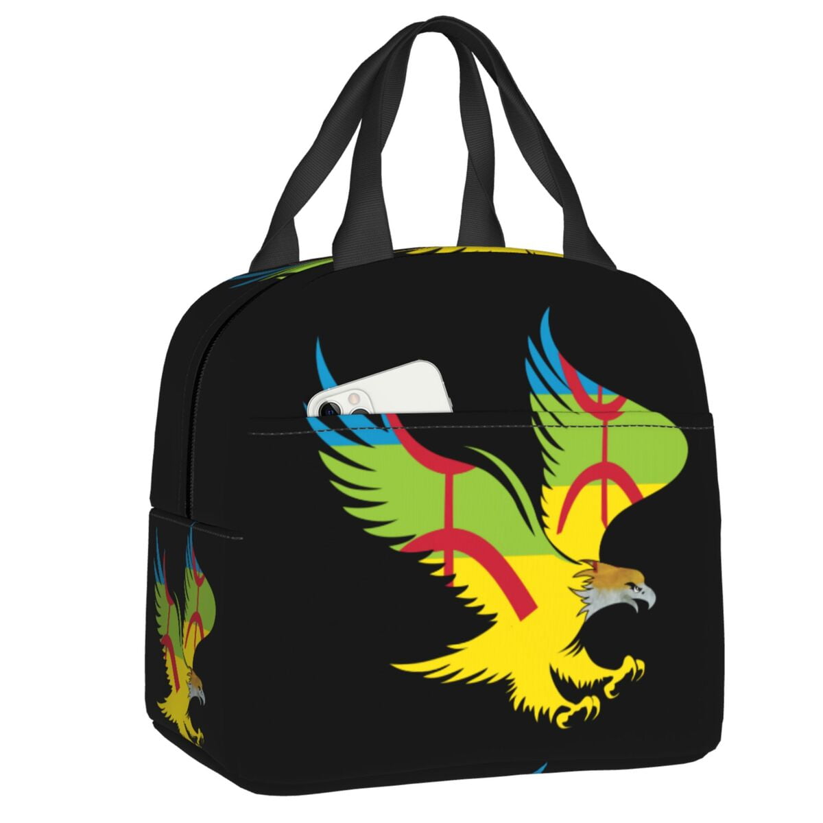 Amazigh Flag Lunch Bag Men Women Cooler Thermal Insulated Berber ...