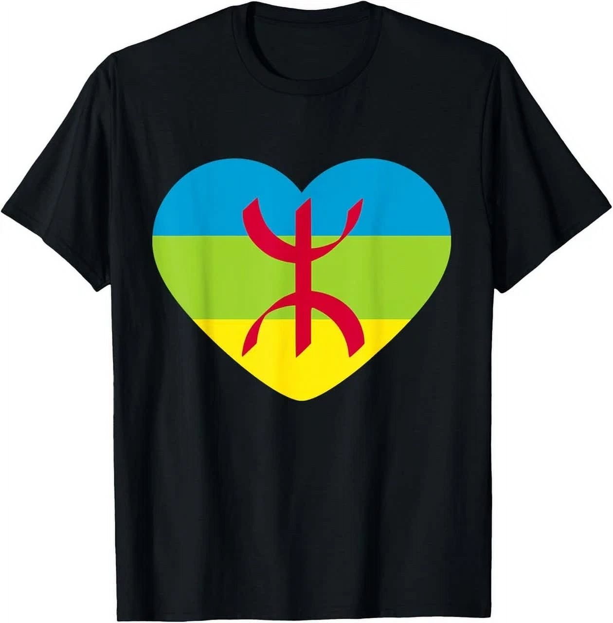 Amazigh In My Dna Proud Berber Kabyle Flag Amazigh Proud Men T-Shirt ...