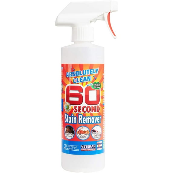 Amazing 60 Second Stain Remover - Powerful, Natural Enzymes Remove Food ...
