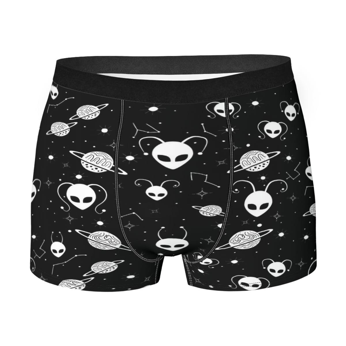 Amazing Aliens In The Universe With Planet And Stars Boxer Shorts For ...