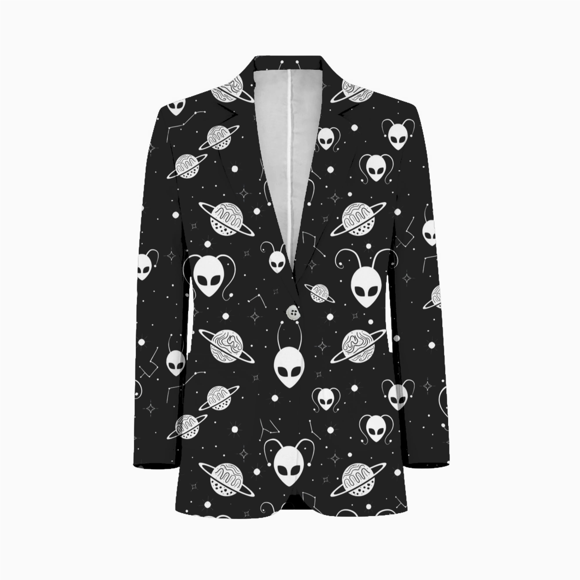 Amazing Aliens In The Universe With Planet And Stars Customized Men's ...