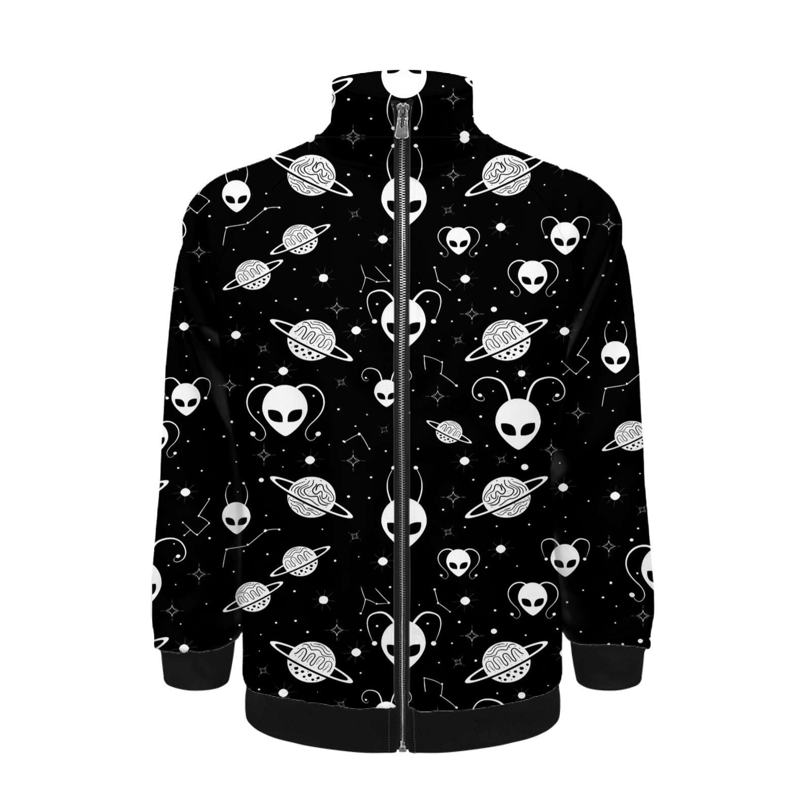 Amazing Aliens In The Universe With Planet And Stars Jacket Men's ...