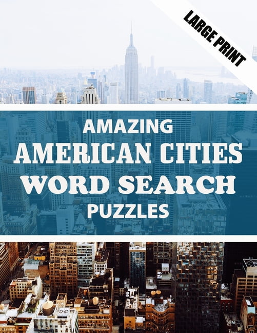 Amazing American Cities Word Search Puzzle: Have Fun and Discover ...