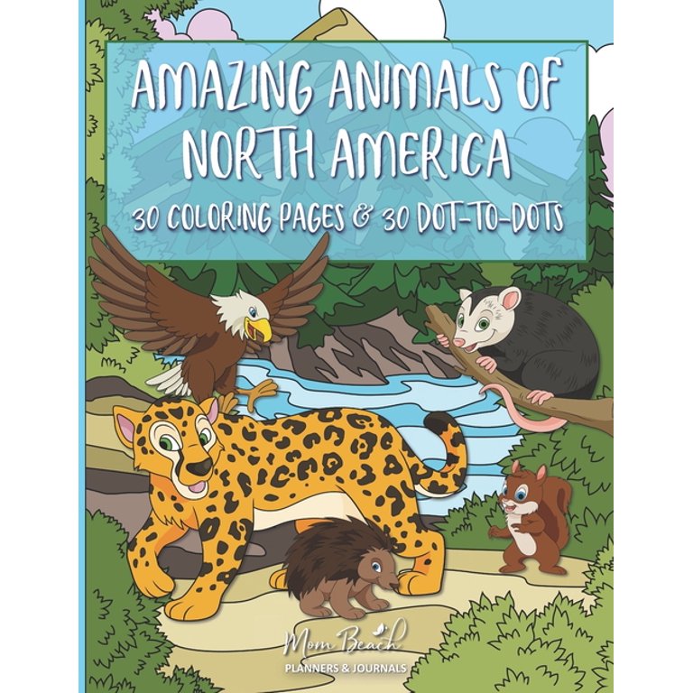north america coloring sheets
