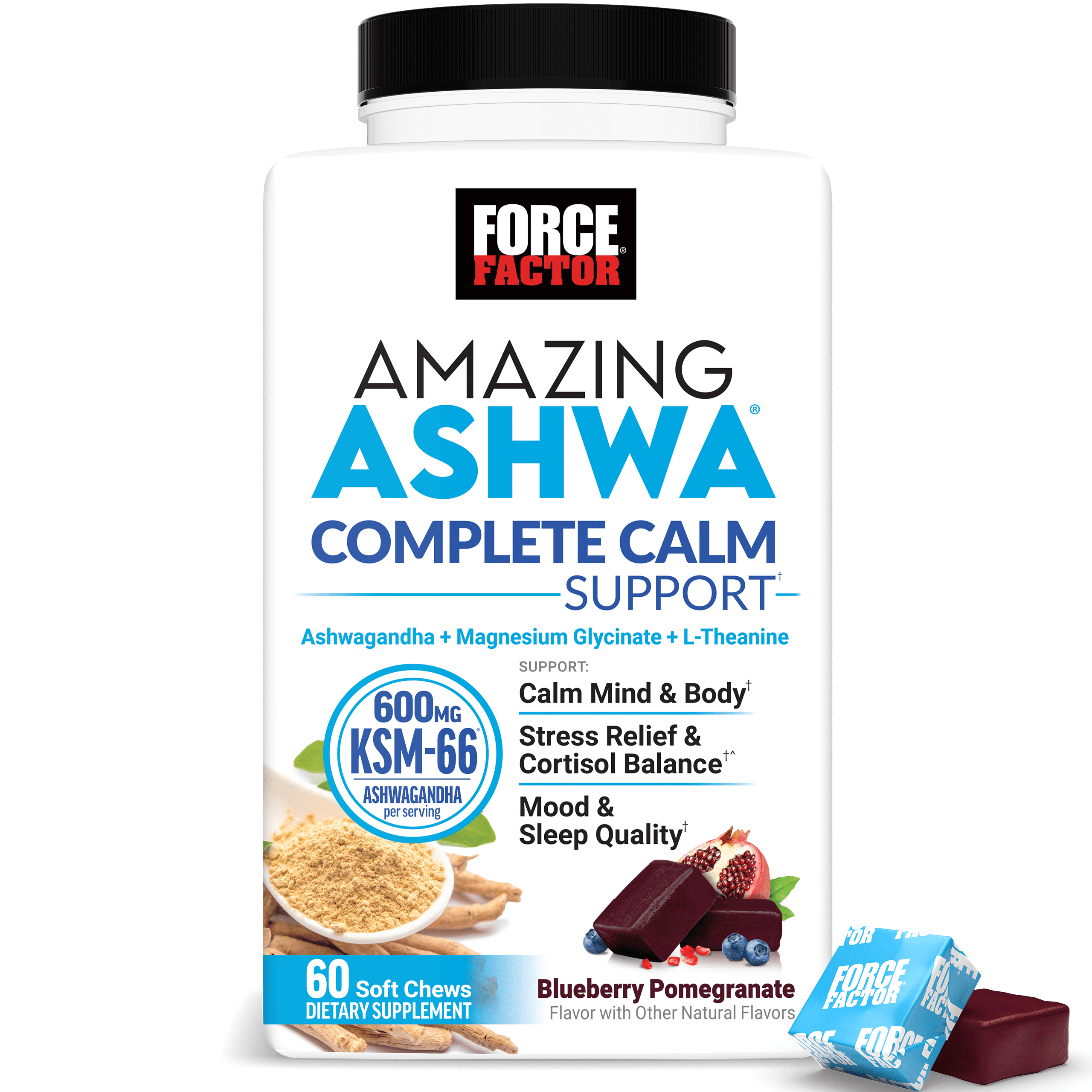 Amazing Ashwa Complete Calm Support, KSM-66 Ashwagandha, Promote Calm ...