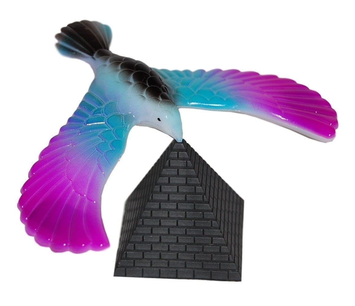 Educational Amazing Balancing Bird with Gravity Teaching Triangle Stand ...