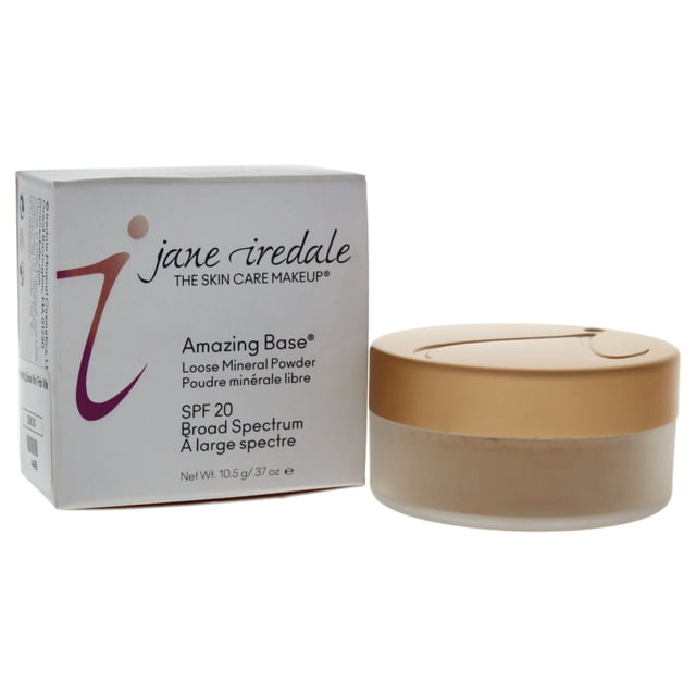 Jane Iredale Amazing Base Loose Mineral Powder SPF 20, Warm Sienna, 0. ...
