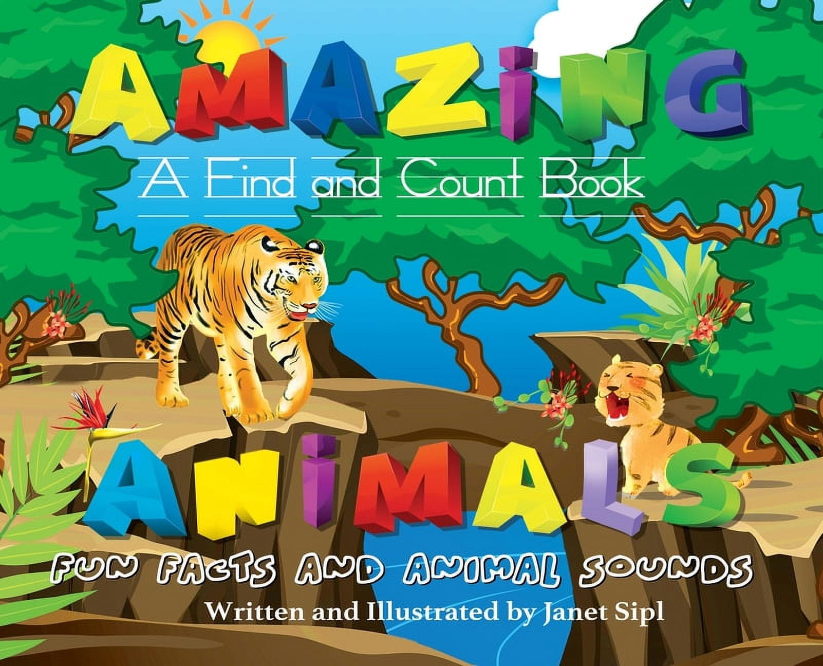 Amazing Book Amazing Animals, Fun Facts and Animal Sounds: A Find and ...