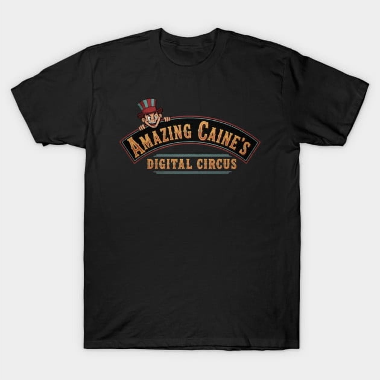 Amazing Caines Digital Circus Ringmaster Retro Outfit Unisex T-Shirt ...