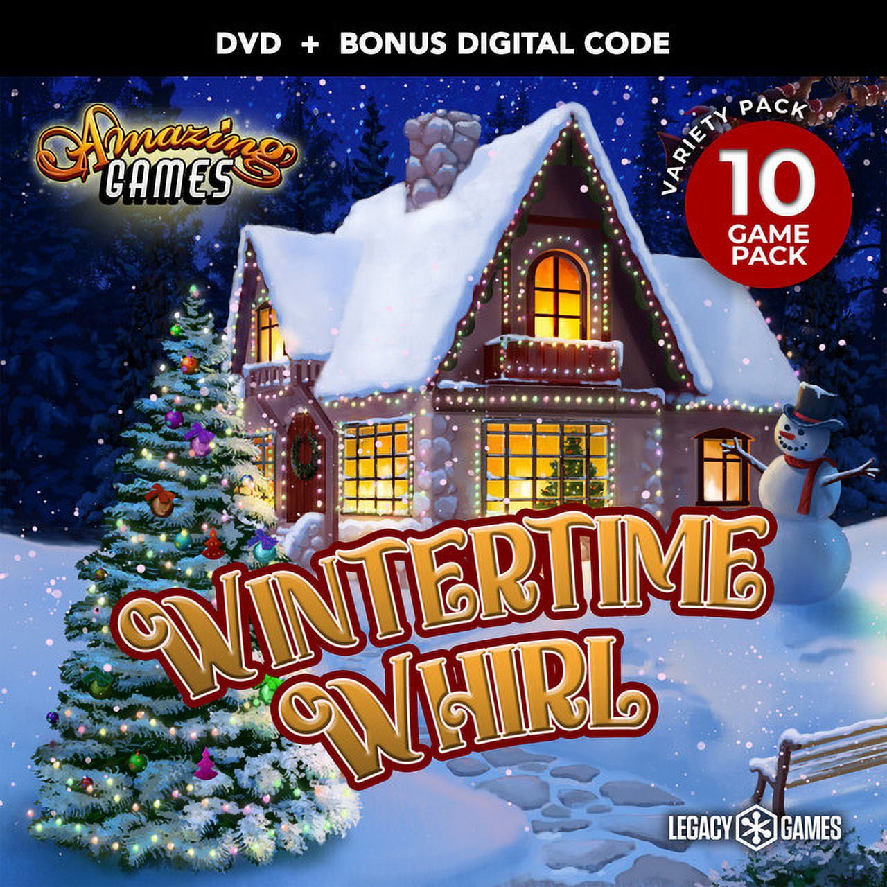 Amazing Casual Variety Games for PC - Wintertime Whirl - 10 Game DVD ...