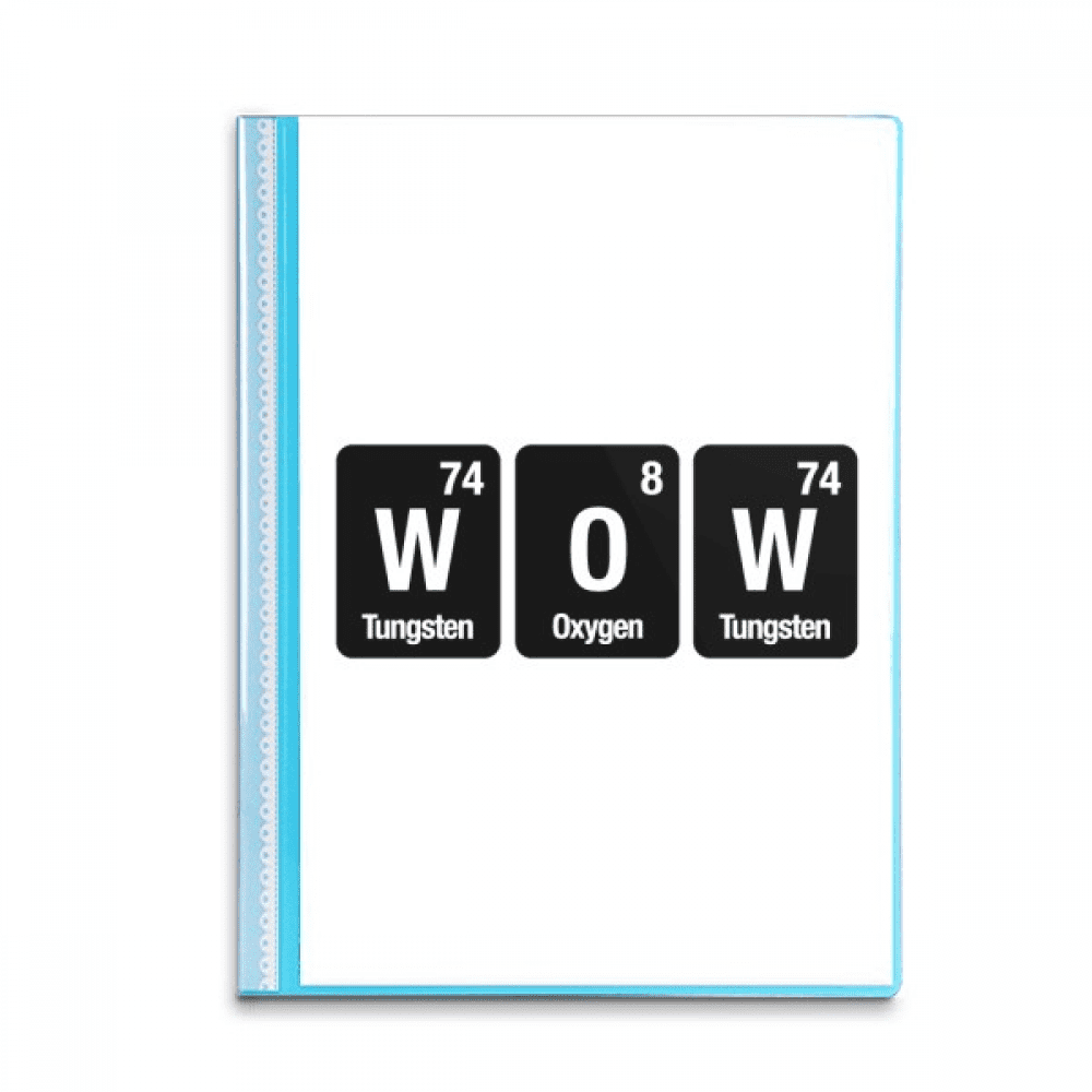 Amazing Checal Element Science Book Sheet Protectors Portfolio Binder ...