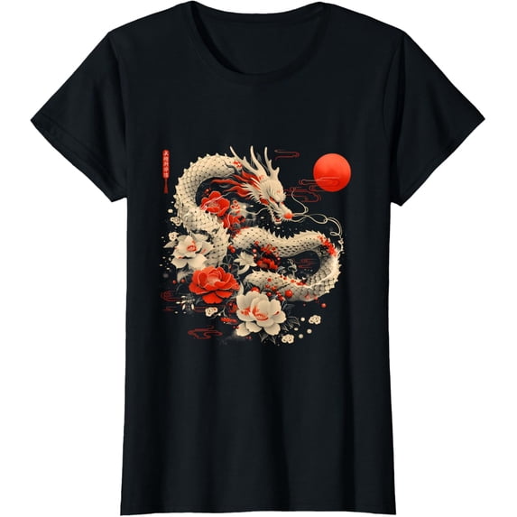 Amazing Chinese Year of The Dragon T-Shirt Design T-Shirt - Walmart.com