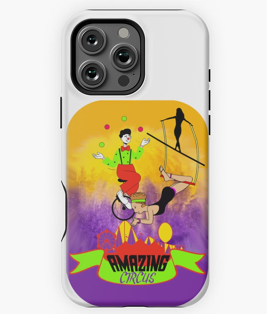 Amazing Circus Celebrating Magic Phone Case for iPhone 16 15 14 13 12 ...