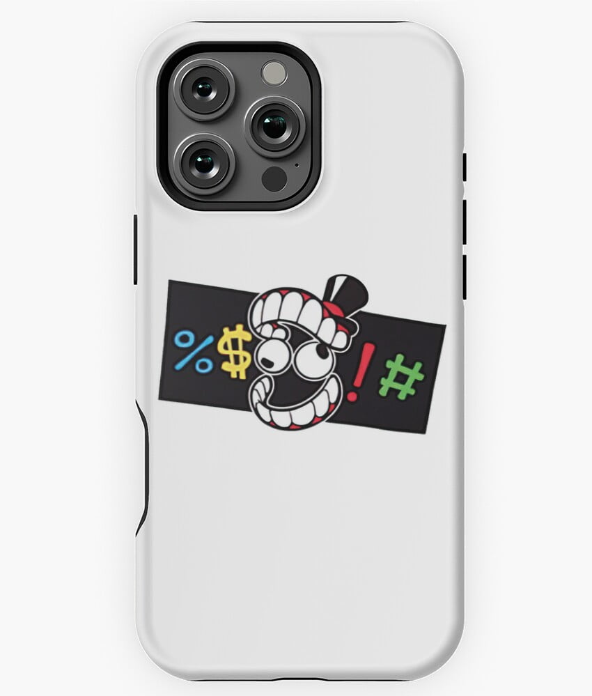 Amazing Digital Circus Censored Phone Case for iPhone 16 15 14 13 12 11 ...