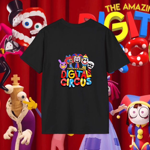 Amazing Digital Circus Characters Graphic Unisex T-Shirt, S-5XL ...