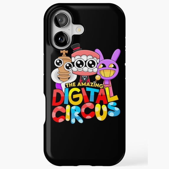 Amazing Digital Circus Cute Characters Case for iPhone 17 16 15 14 13 ...