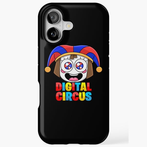 Amazing Digital Circus Cute Pomni Fan Case for iPhone 17 16 15 14 13 12 ...