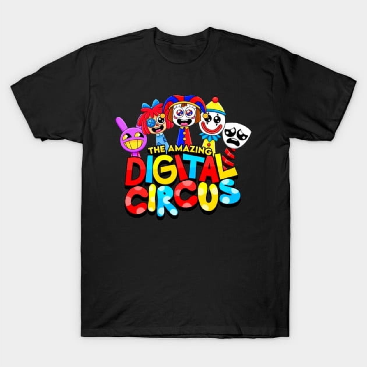 Amazing Digital Circus Cute s Chibi Fan Clothing Unisex T-Shirt, up to ...