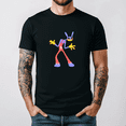 Amazing Digital Circus Funny Jax Purple Rabbit Character Design T Shirt ...