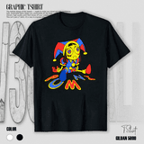 Amazing Digital Circus Pomni Glow Funny Cartoon Unisex T-Shirt V80260 ...
