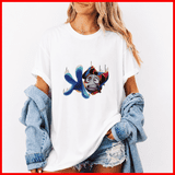 Amazing Digital Circus Pow Graphic Print Casual Fan Unisex T-Shirt, up ...