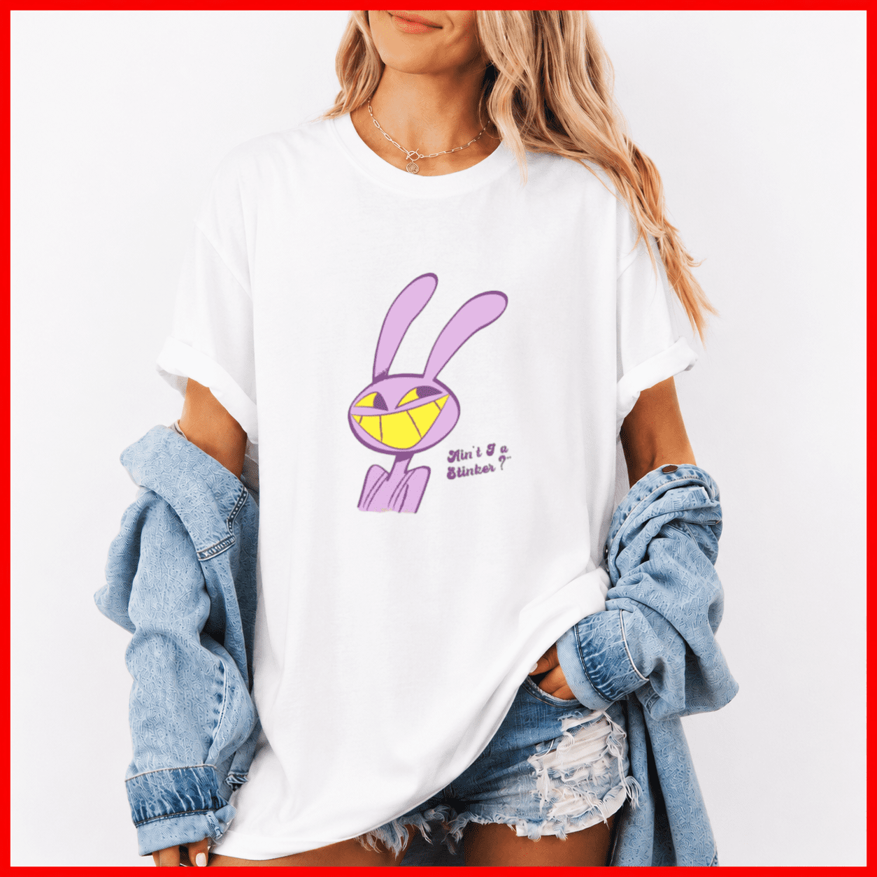 Amazing Digital Circus Sting Graphic Print Casual Fan Unisex T-Shirt ...