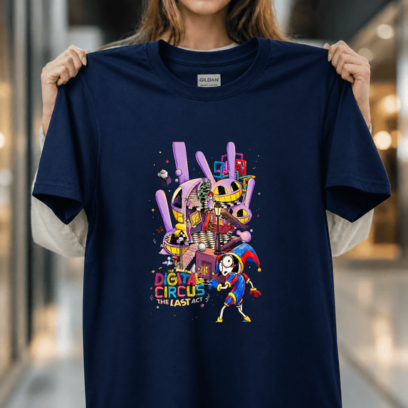 Amazing Digital Circus The Last Act Show Fan Art Clothing Unisex T ...