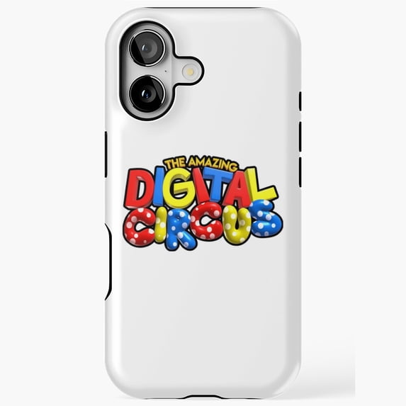 Amazing Digital Circus Title Logo Case for iPhone 17 16 15 14 13 12 11 ...
