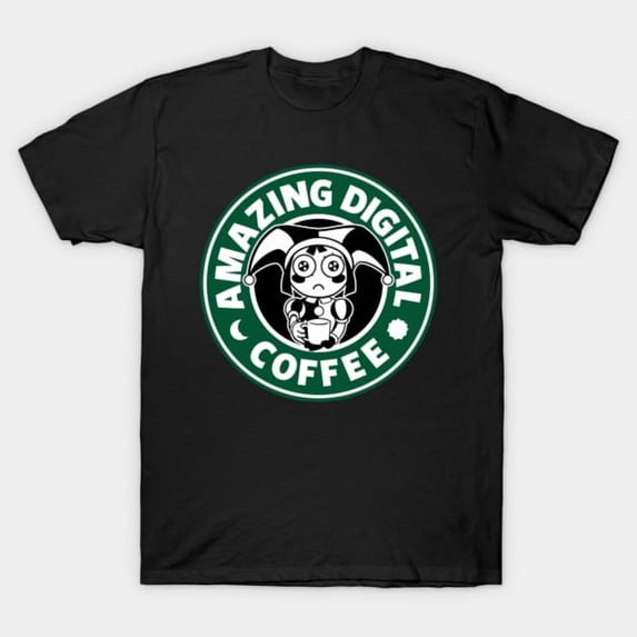 Amazing Digital Coffee Graphic Casual Lifestyle Gift Unisex T-Shirt, up ...