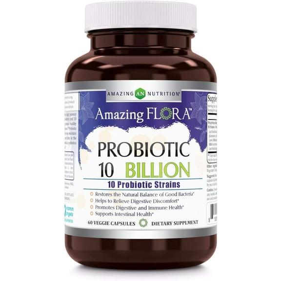 3Biome - Natural Probiotic Supplement - Non-GMO, Vegan, Gluten-Free ...