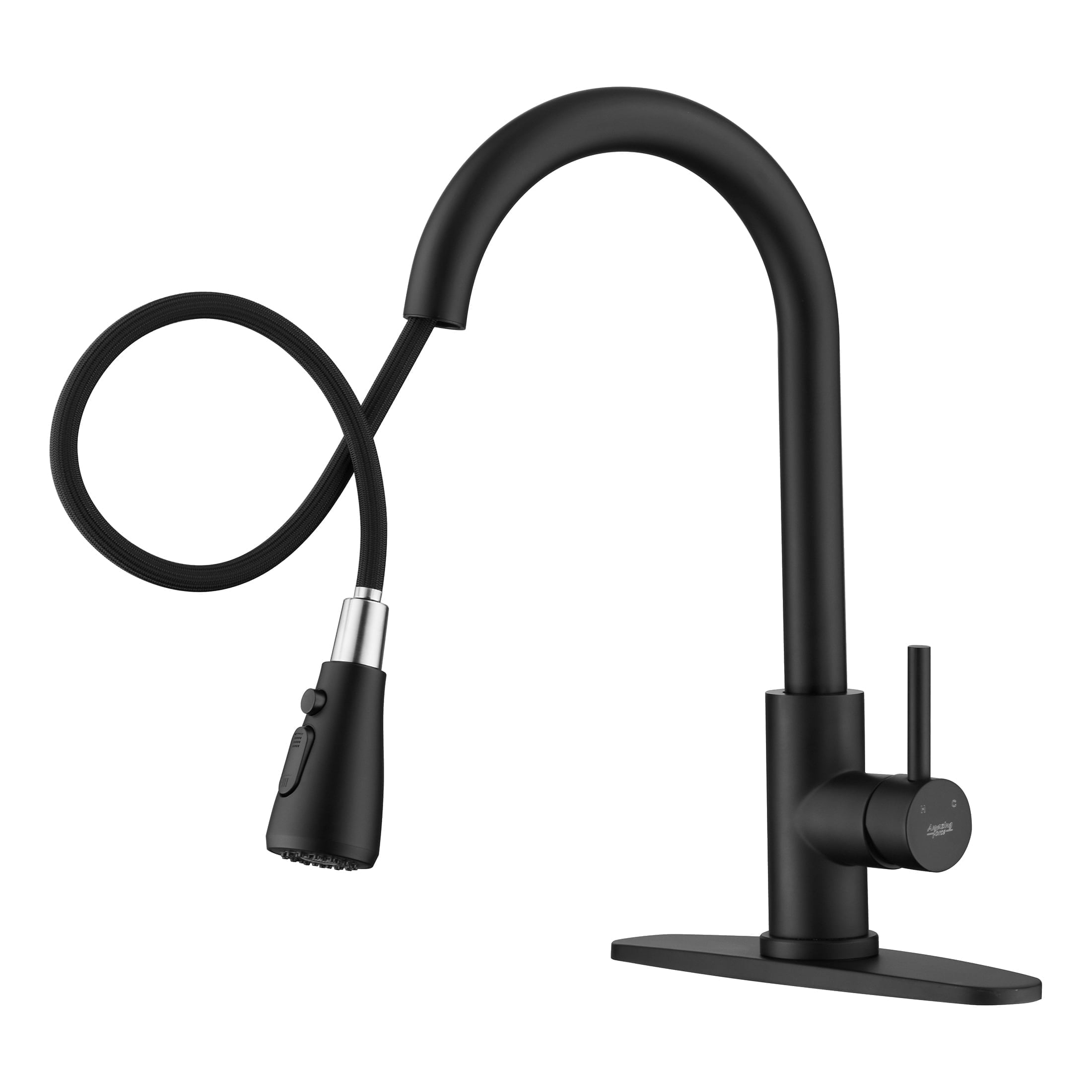 Amazing Force Kitchen Faucet with Pull Down Sprayer, High Arc Single ...