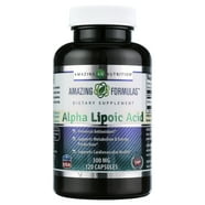 Amazing Formulas ALA/ALC 750 Mg Supplement - 120 Capsules for Metabolic ...