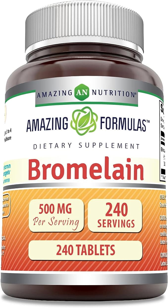 Amazing Nutrition Bromelain 500 Mg, 240 Tablets - Walmart.com