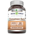Amazing Formulas Cinnamon Bark 1000 Mg 200 Veggie Capsules Supplement ...