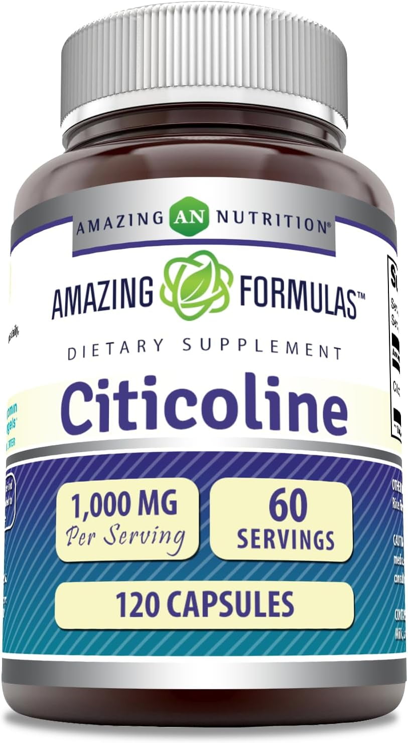 Citicoline 1000mg 120 caps - Sleep support for ecommerce - Walmart ...