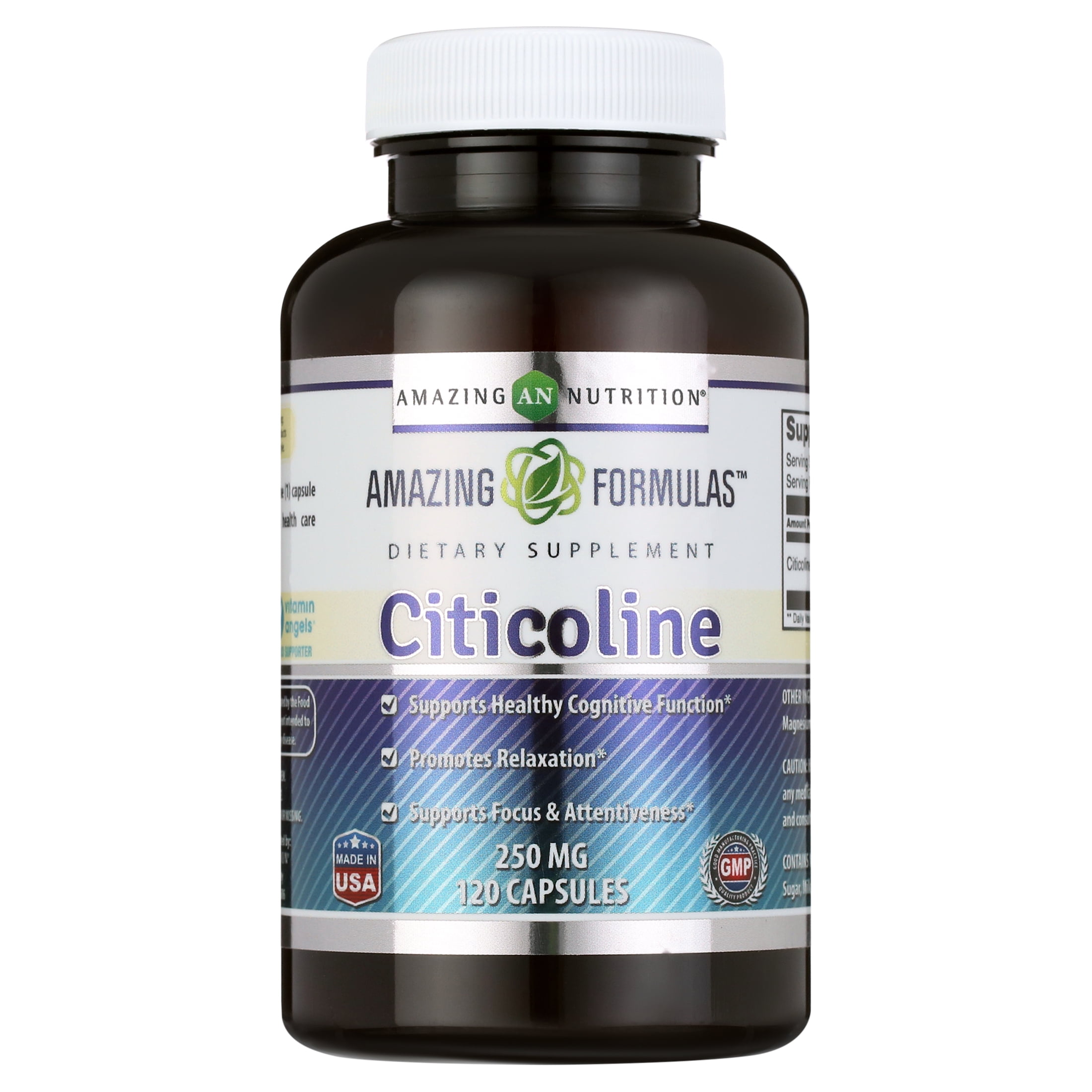 Amazing Formulas Citicoline Supplement - Promotes Brain Health ...