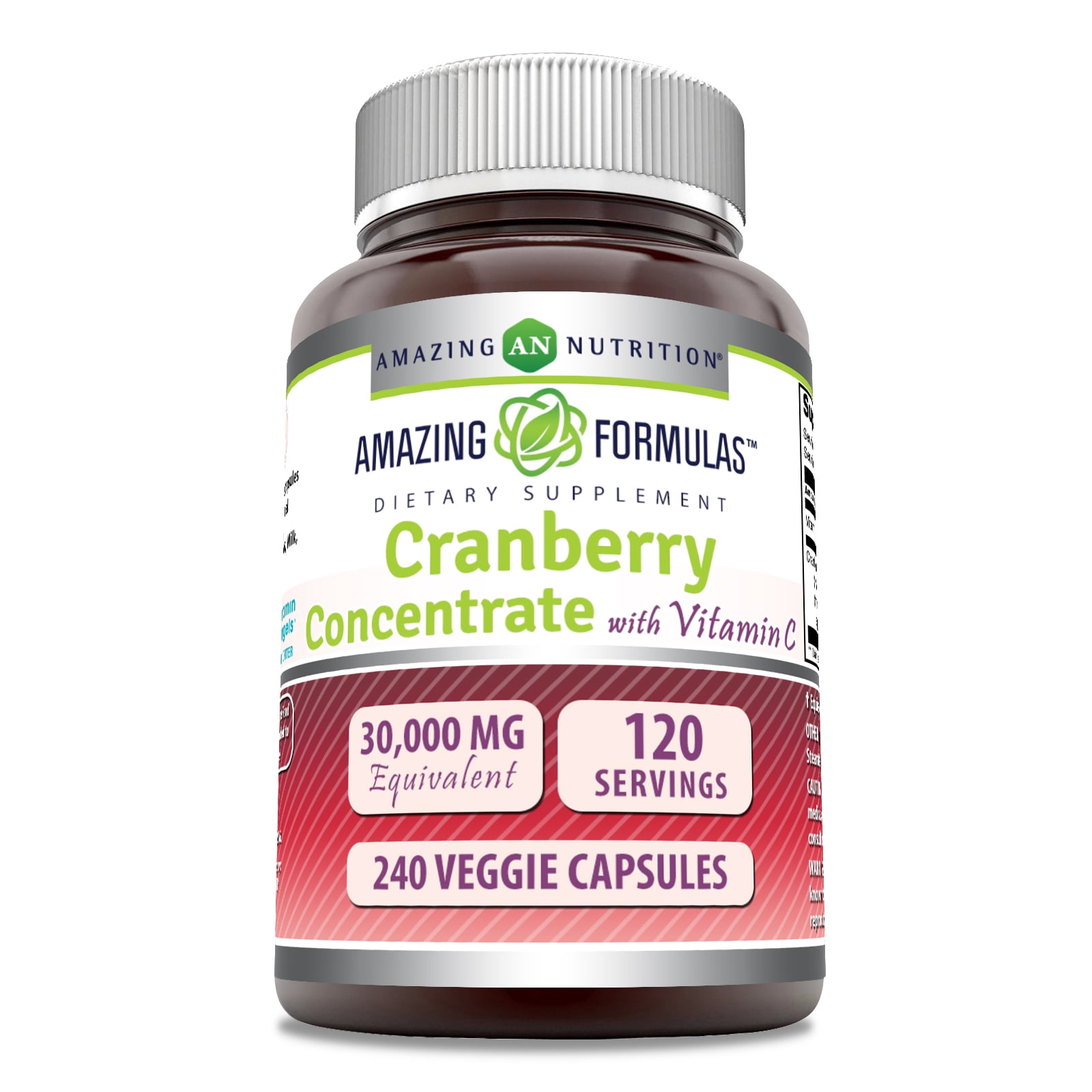 Amazing Formulas Cranberry Concentrate with Vitamin C 30000mg Per ...