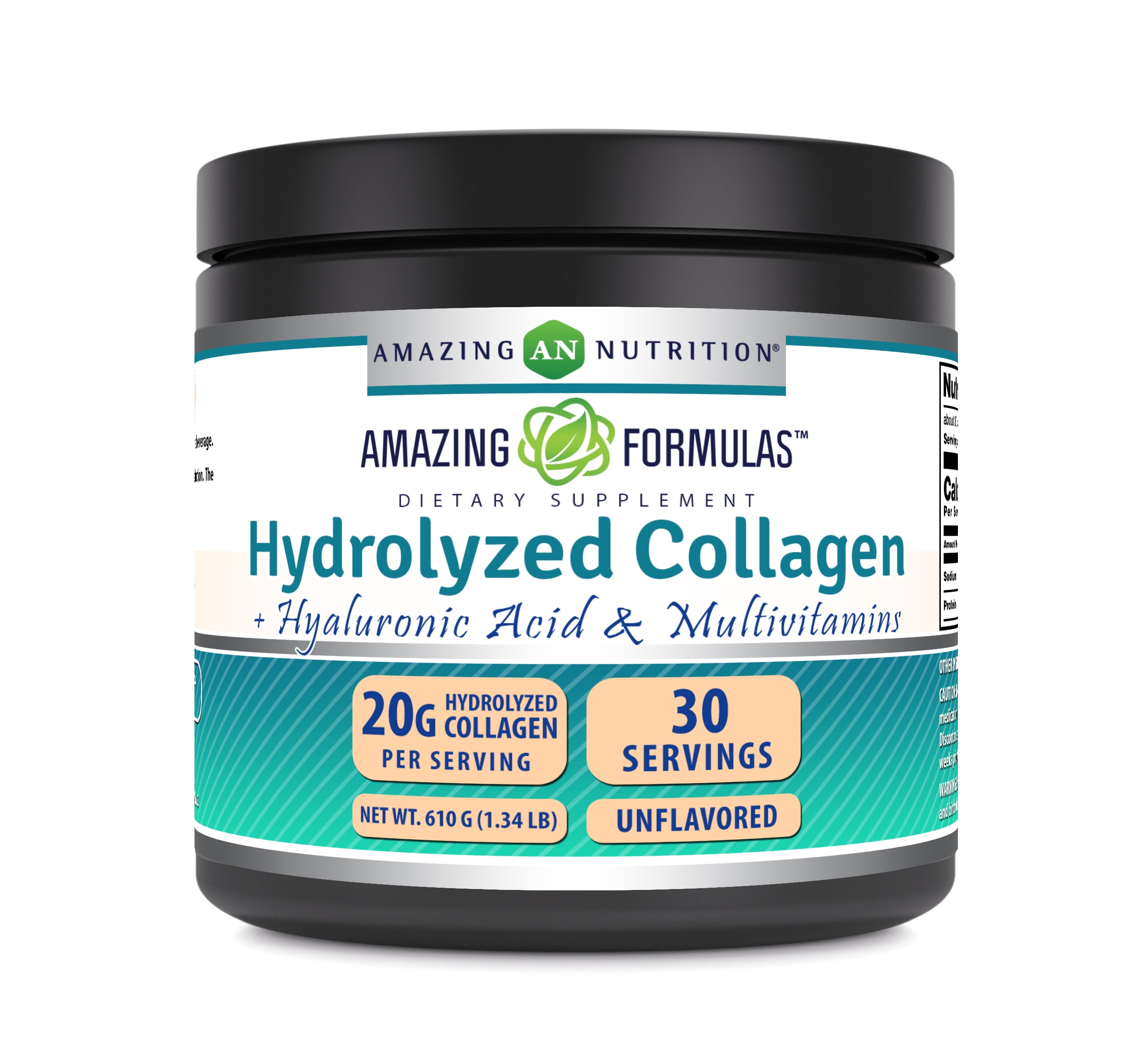 Amazing Formulas Hydrolyzed Collagen with Hyaluronic Acid ...