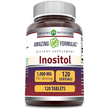 3 Pack Inositol 1000mg | Immune support for medical supply - Walmart ...