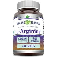 Puritan's Pride L-Arginine 1000mg Pills, Protein Building Amino Acid ...