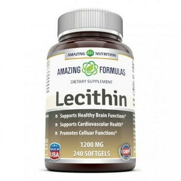 Pure Naturals Lecithin 1200 Mg Pills & Capsules, Cardiovascular ...