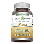Pure Naturals Maca 500 Mg 250 Capsules - Walmart.com