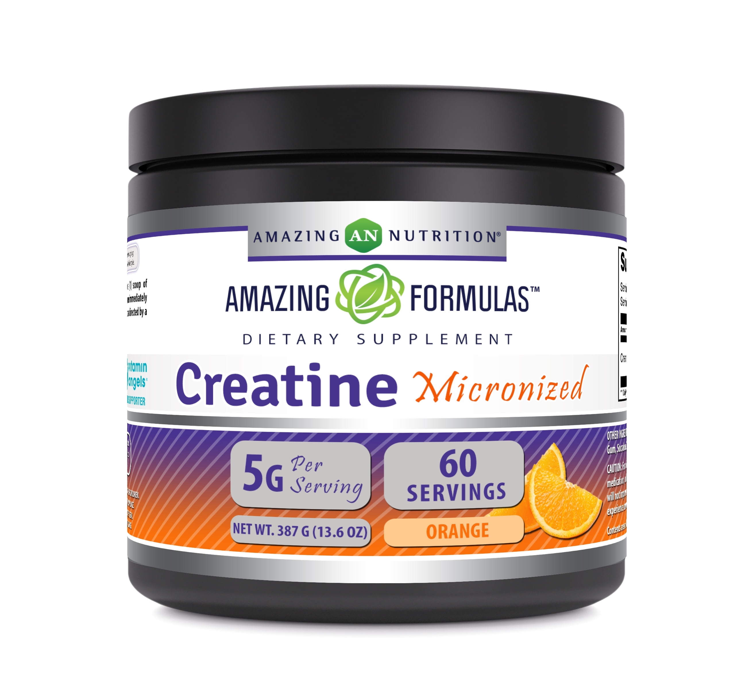 Amazing Formulas Micronized Creatine Monohydrate Powder - 5000 mg ...