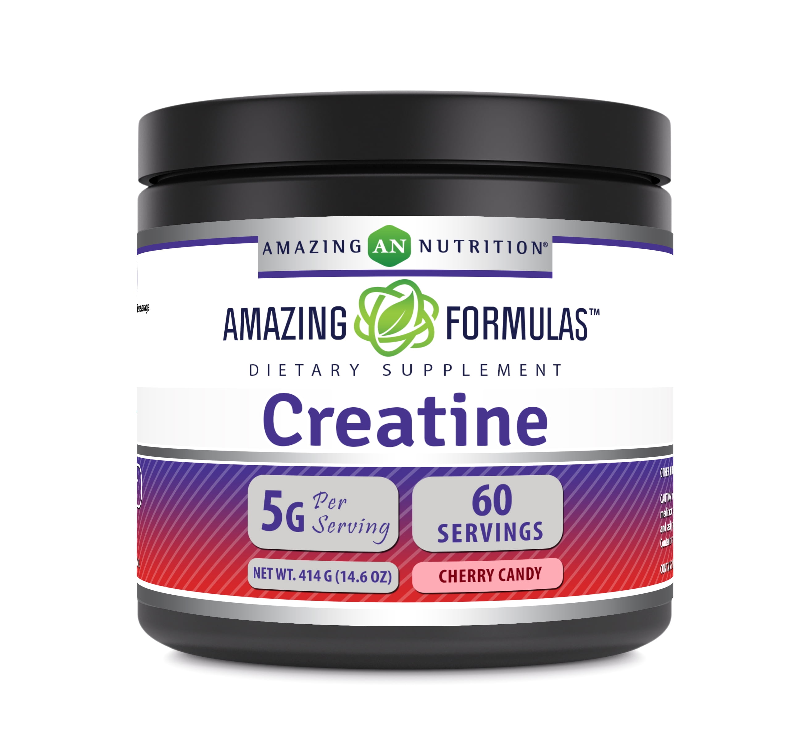 Amazing Formulas Micronized Creatine Monohydrate Cherry Candy Flavor ...