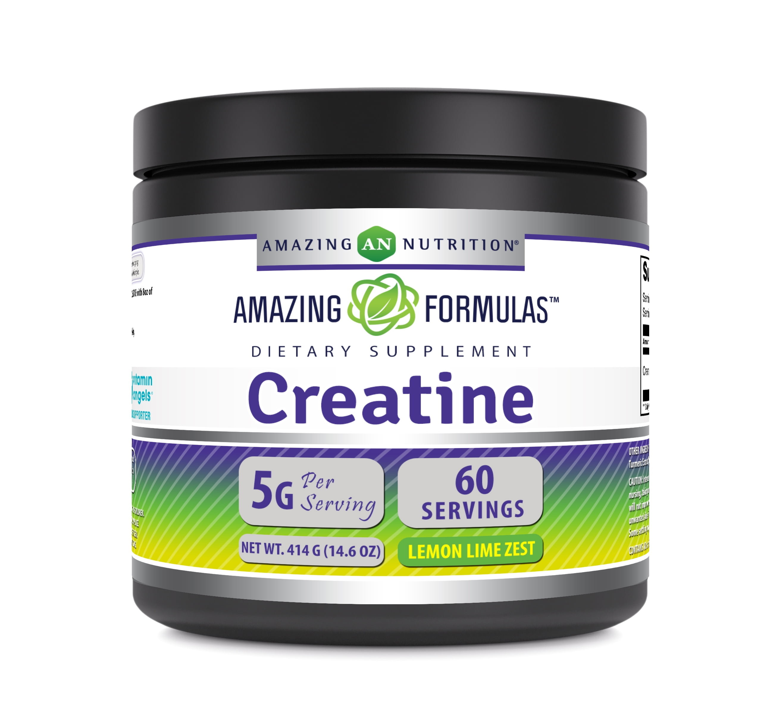 Amazing Formulas Micronized Creatine Monohydrate Lemon Lime flavor ...
